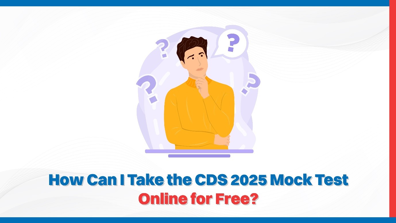 Oswaal 360: How Can I Take the CDS 2025 Mock Test Online for Free?