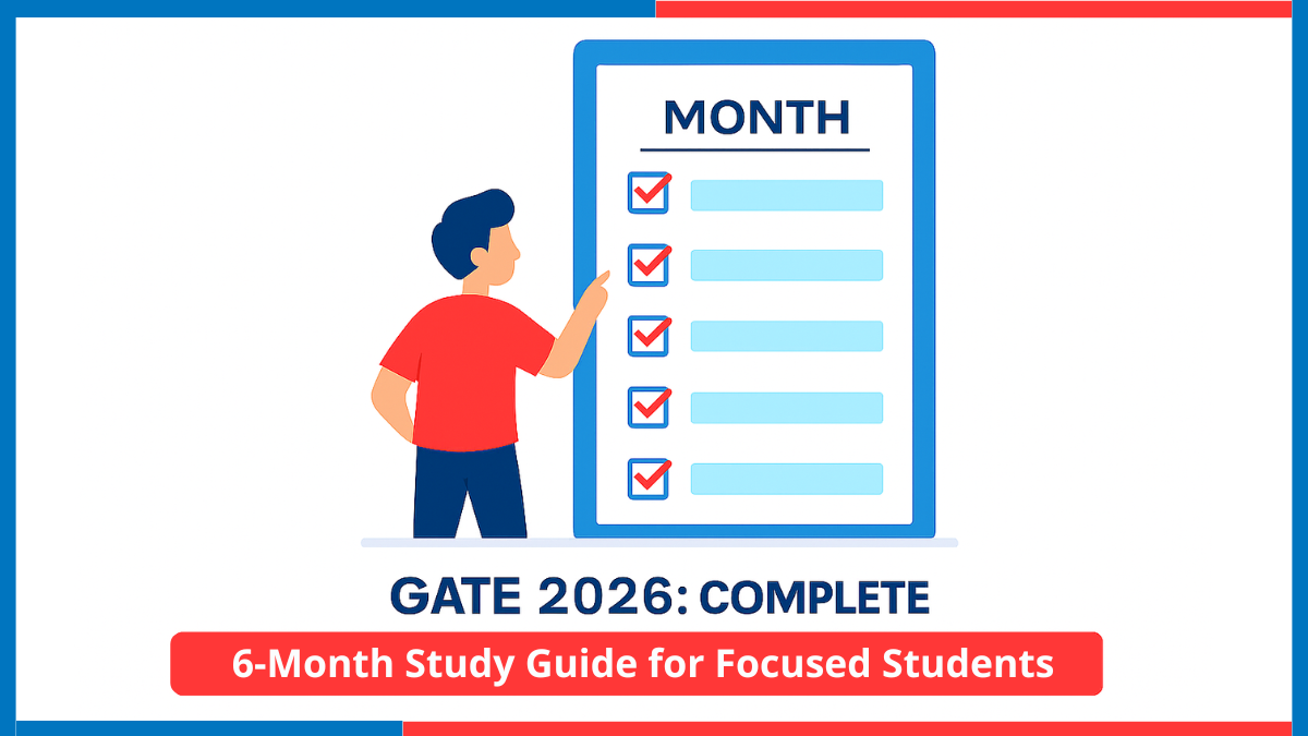 Oswaal 360: GATE 2026: Complete 6-Month Study Guide for Focused Students