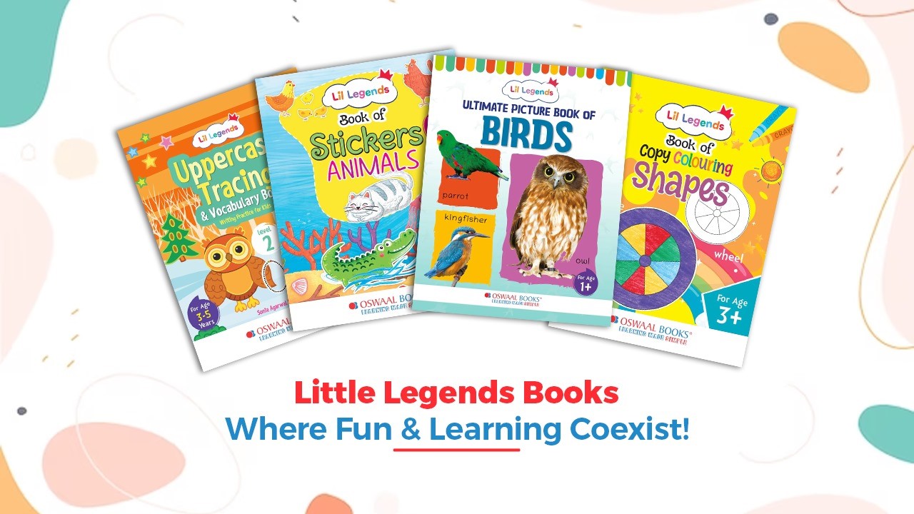Oswaal 360: Little Legends Books: Where Fun & Learning Coexist!