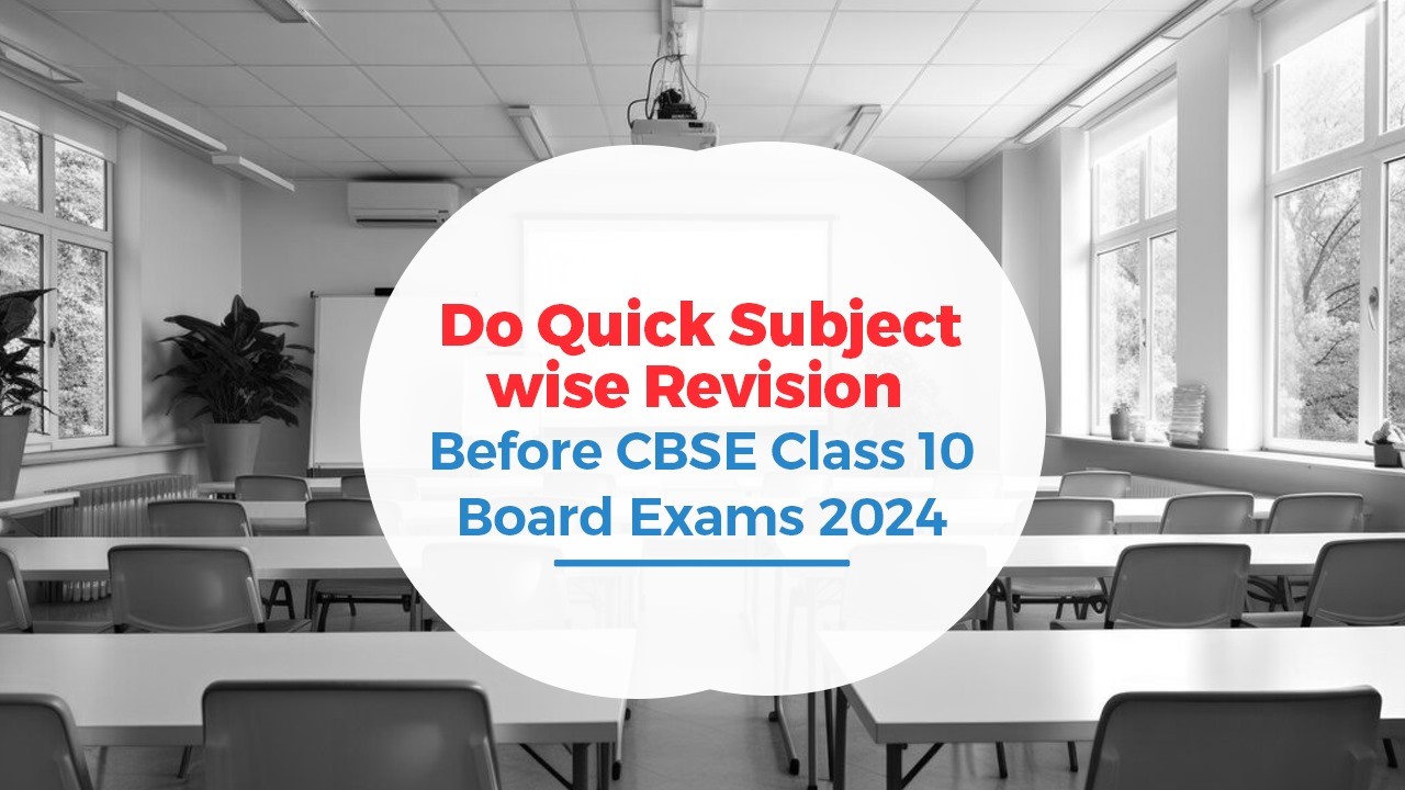 Oswaal 360: Do Quick Subject-wise Revision Before CBSE Class 10 Board ...